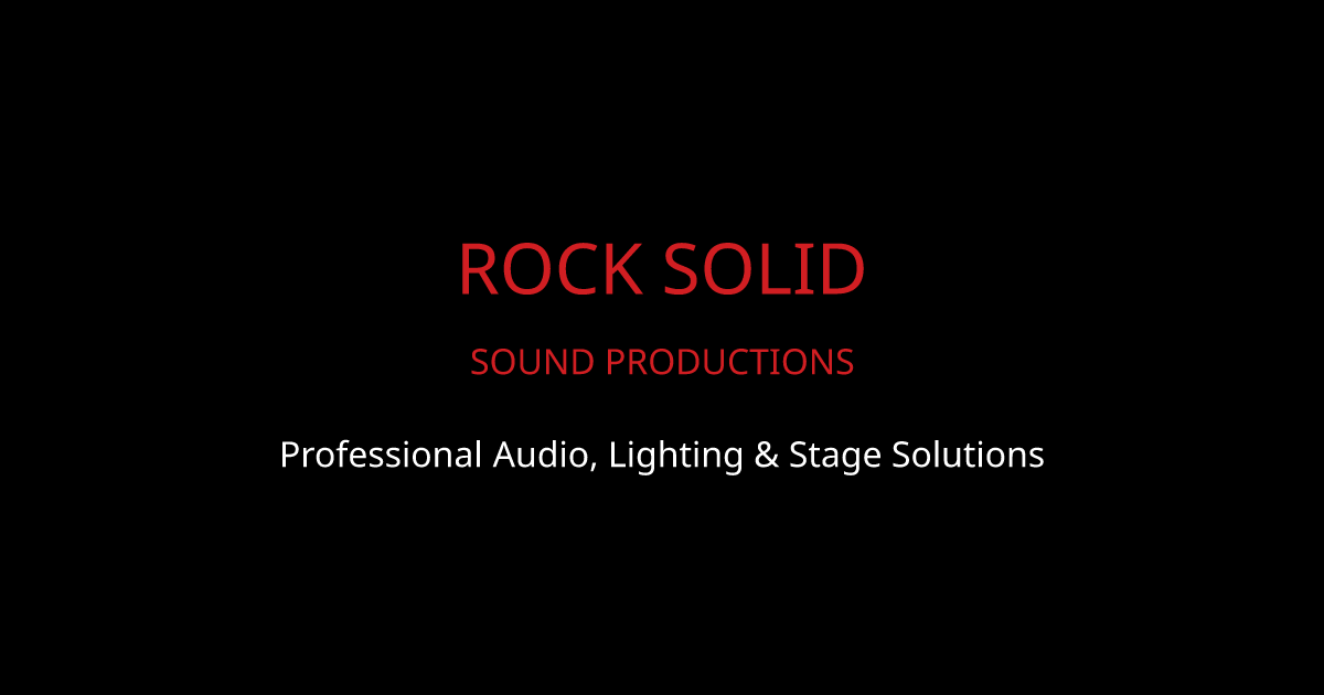 Rock Solid Sound Productions